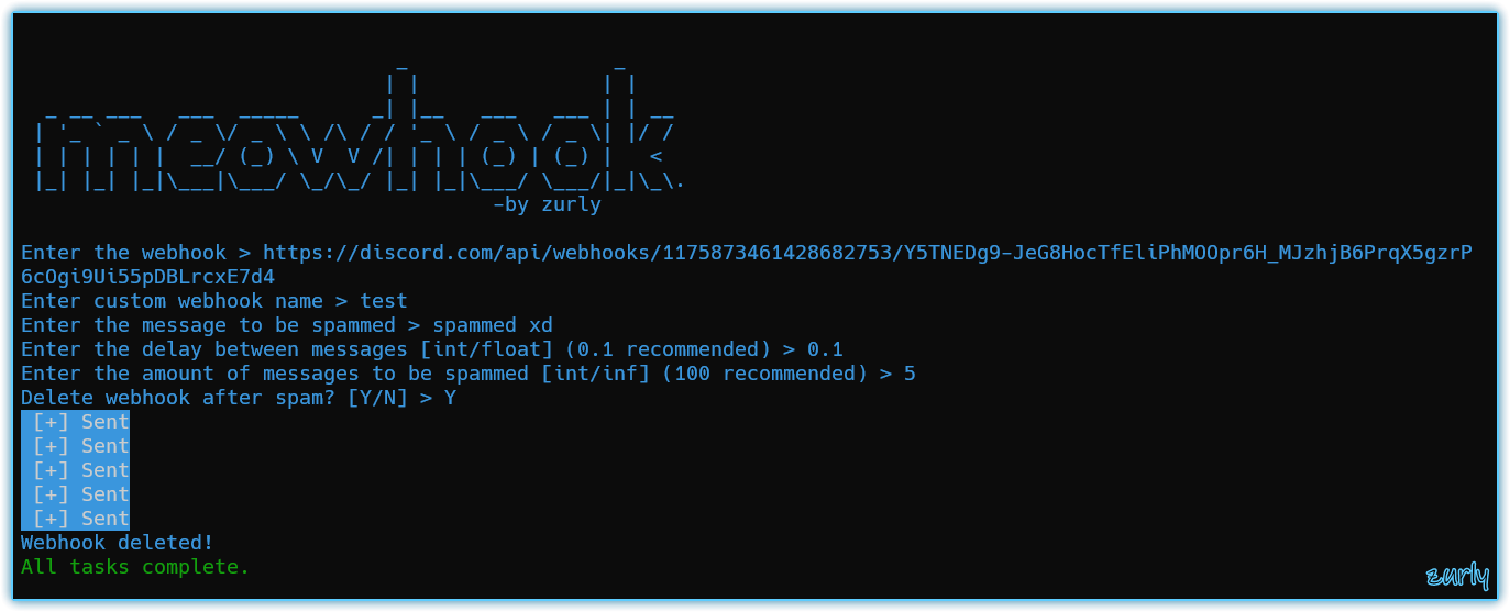 GitHub - zurlyy/meowhook: 🚀 Fast Discord Webhook Spammer